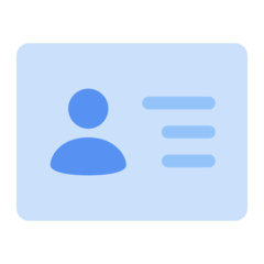 🪪 Identification Card Emoji