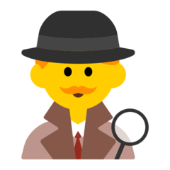 🕵️‍♂️ Man Detective Emoji