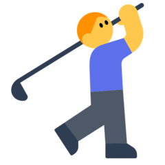 🏌️‍♂️ Man Golfing Emoji