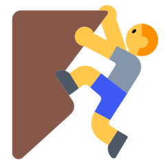 🧗 Person Climbing Emoji