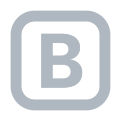 Regional Indicator Symbol Letter B Emoji