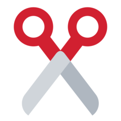 ️ Black Scissors Emoji