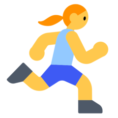 🏃‍♀️ Woman Running Emoji