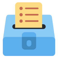 🗳️ Ballot Box with Ballot Emoji