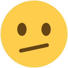 🫤 Face with Diagonal Mouth Emoji