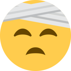 🤕 Face with Head-Bandage Emoji