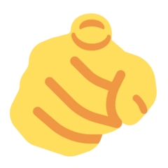 🫵 Index Pointing at the Viewer Emoji