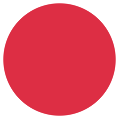 🔴 Large Red Circle Emoji