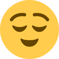 Relieved Face Emoji | Emoji Relieved Face Meaning