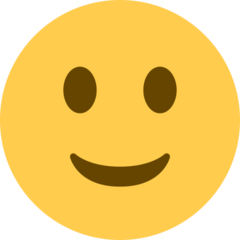 Slightly Smiling Face Emoji | Slightly Smiling Face Meaning