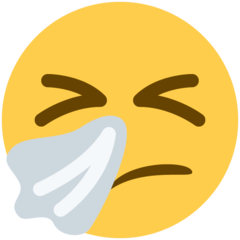Sneezing Face Emoji | Emoji Sneezing Face Meaning