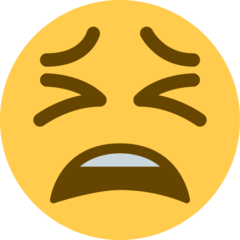 Tired Face Emoji | Emoji Tired Face Meaning