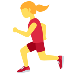 Woman Running Emoji | Emoji Woman Running Meaning
