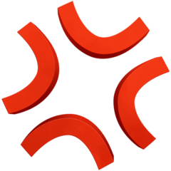 💢 Anger Symbol Emoji