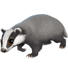 🦡 Badger Emoji