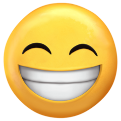 Beaming Face with Smiling Eyes Emoji | Beaming Face Smiling Eyes