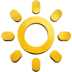 🔆 High Brightness Symbol Emoji