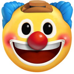 Clown Face Emoji | Emoji Clown Face Meaning