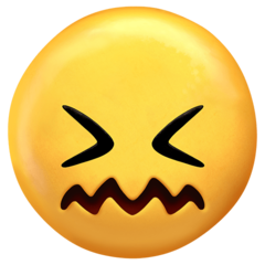 Confounded Face Emoji | Confounded Face Meaning