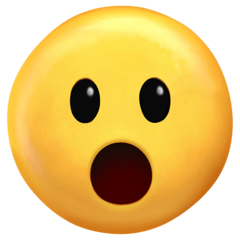 Face with Open Mouth Emoji | Face with Open Mouth Meaning