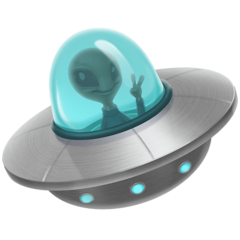 🛸 Flying Saucer Emoji