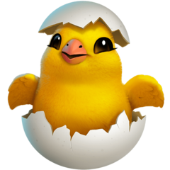 🐣 Hatching Chick Emoji