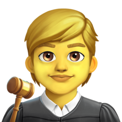 Judge Emoji | Emoji Judge Meaning