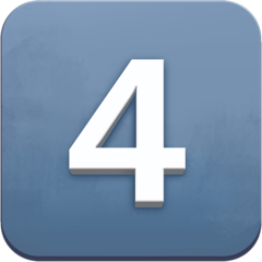 4️⃣ Keycap Digit Four emojis