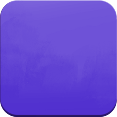 🟪 Large Purple Square Emoji