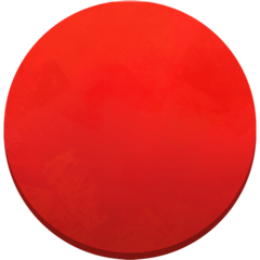 🔴 Large Red Circle Emoji
