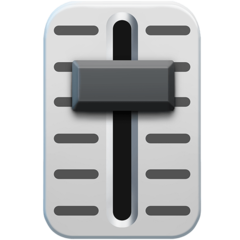 🎚️ Level Slider Emoji