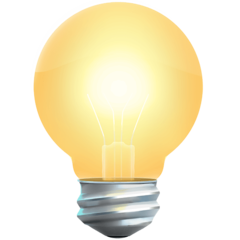 💡 Electric Light Bulb Emoji
