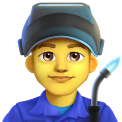 Man Factory Worker Emoji | Emoji Man Factory Worker Meaning