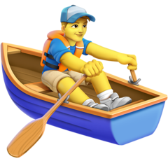 🚣‍♂️ Man Rowing Boat Emoji