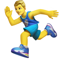 Man Running Emoji | Emoji Man Running Meaning