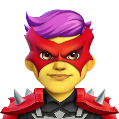 Man Supervillain Emoji | Emoji Man Supervillain Meaning