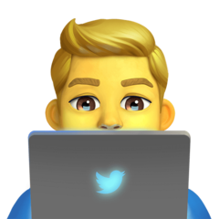 👨‍💻 Man Technologist Emoji