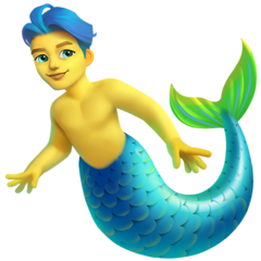 Merman Emoji | Emoji Merman Meaning