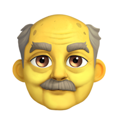 Old Man Emoji | Emoji Older Man Meaning