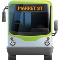 🚍 Oncoming Bus Emoji