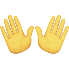 👐 Open Hands Sign Emoji