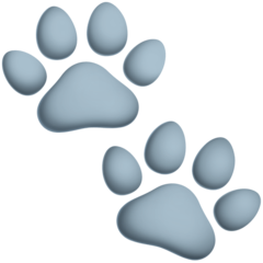 🐾 Paw Prints Emoji