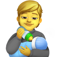 🧑‍🍼 Person Feeding Baby Emoji