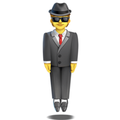 🕴️ Person in Suit Levitating Emoji