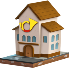 🏤 European Post Office Emoji