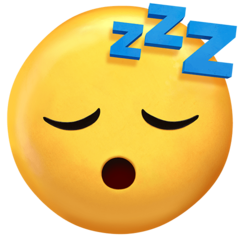 Sleeping Face Emoji | Emoji Sleeping Face Meaning