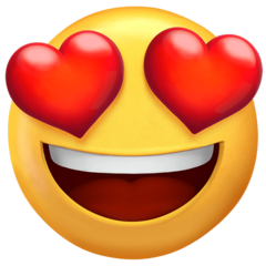 Smiling Face with Heart-Eyes Emoji | Smiling Face Heart-Eyes Meaning