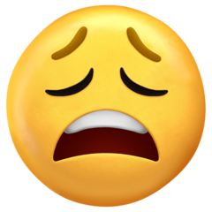 Weary Face Emoji | Emoji Weary Face Meaning