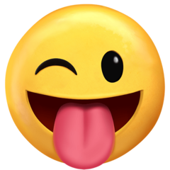 Winking Face with Tongue Emoji | Winking Face with Tongue Meaning