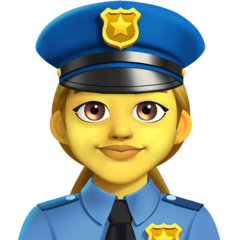 👮‍♀️ Woman Police Officer Emoji